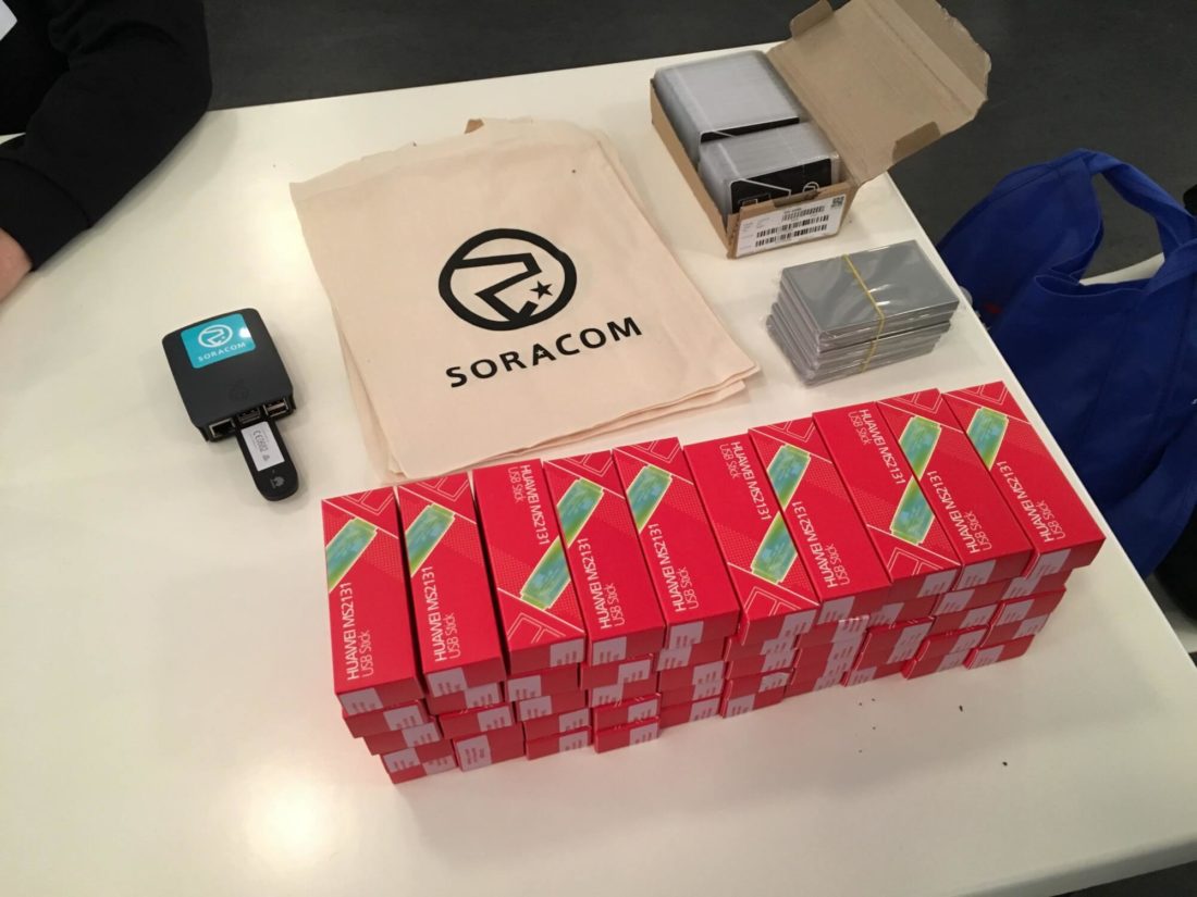 resin.io Spring IoT Hackathon | Soracom