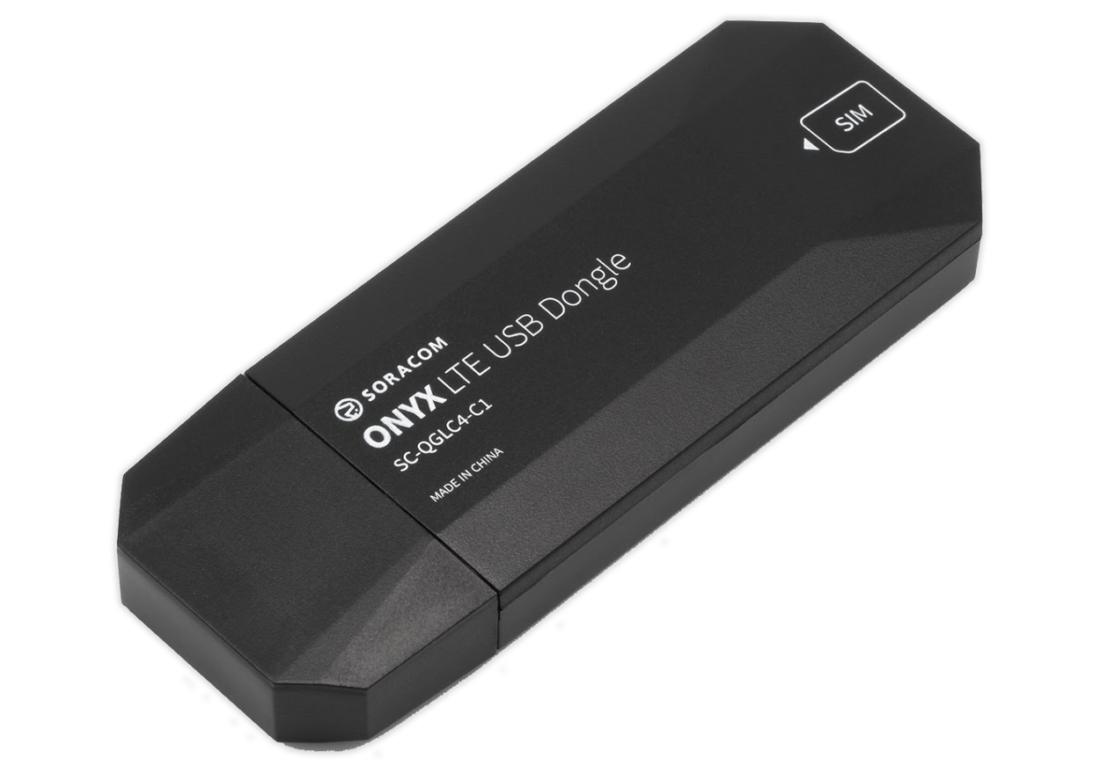 Onyx USB Cellular Modem | Soracom