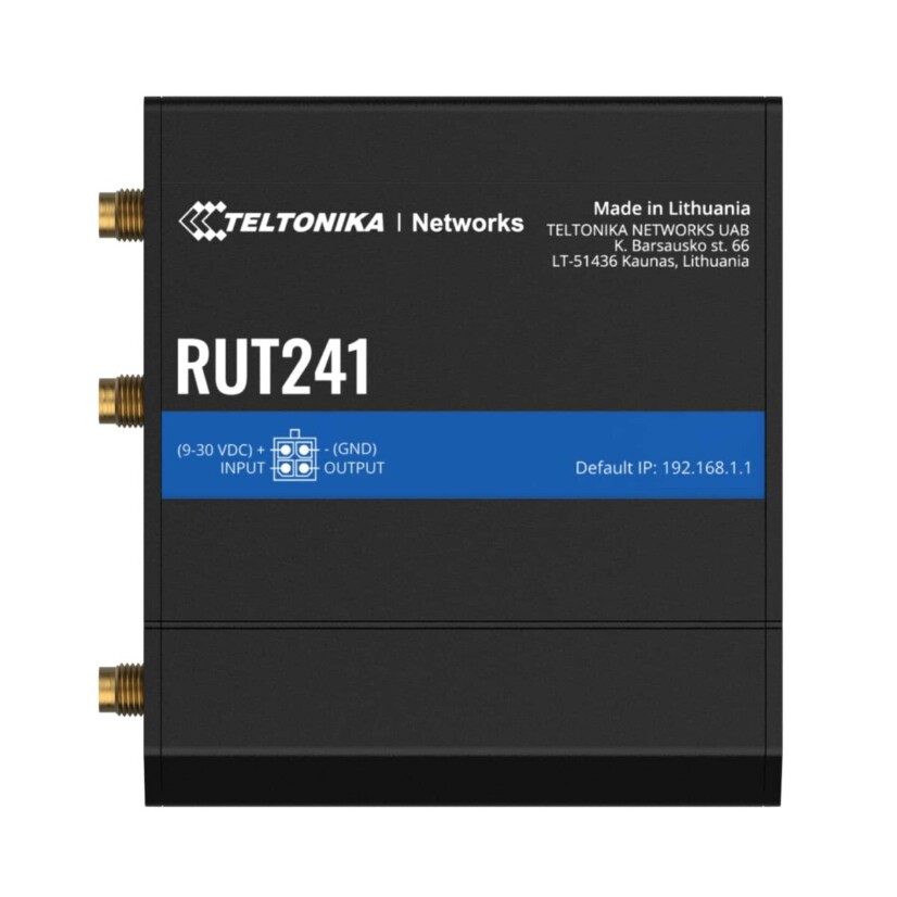 Teltonika RUT241 Industrial Cellular Router for IoT | Soracom