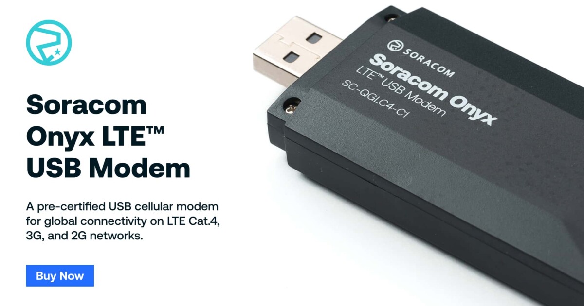 Soracom Onyx USB LTE Cellular Modem Dongle | Soracom Store